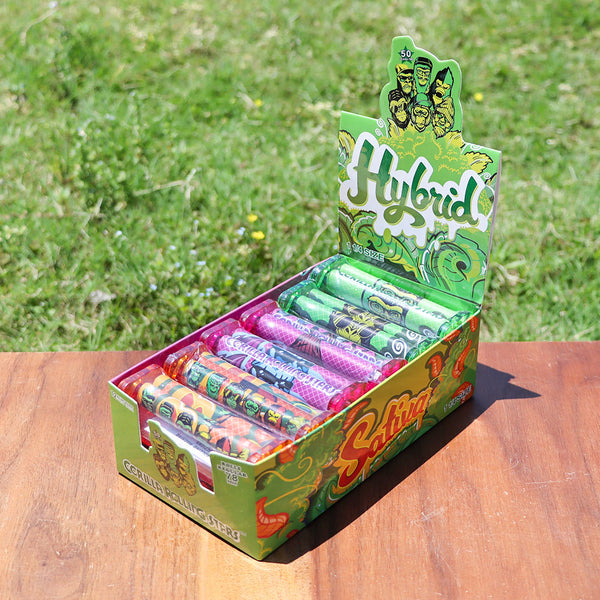 GORILLA ROLLING STARS 1 1/4 Size Plastic Rolling Machine, Portable Cig ...